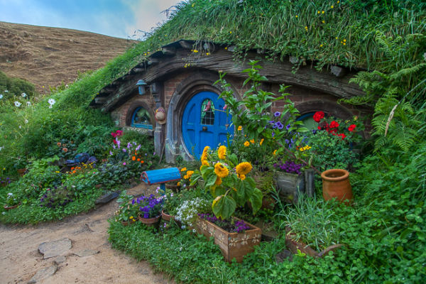 Hobbiton: Filmset von Herr der Ringe und Der Hobbit